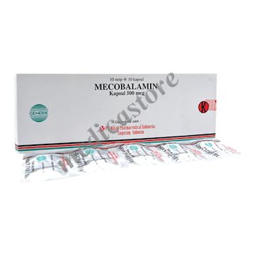 Mecobalamin Kapsul 500 mcg- Harga, Manfaat, Kandungan, Dosis, indikasi ...