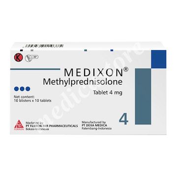Medixon 4 mg Tablet- Harga, Manfaat, Kandungan, Dosis, indikasi ...
