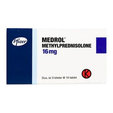 Medrol 16 mg Tablet- Harga, Manfaat, Kandungan, Dosis, indikasi ...
