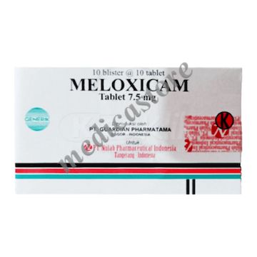 Meloxicam 7.5 mg Tablet- Harga, Manfaat, Kandungan, Dosis, indikasi ...