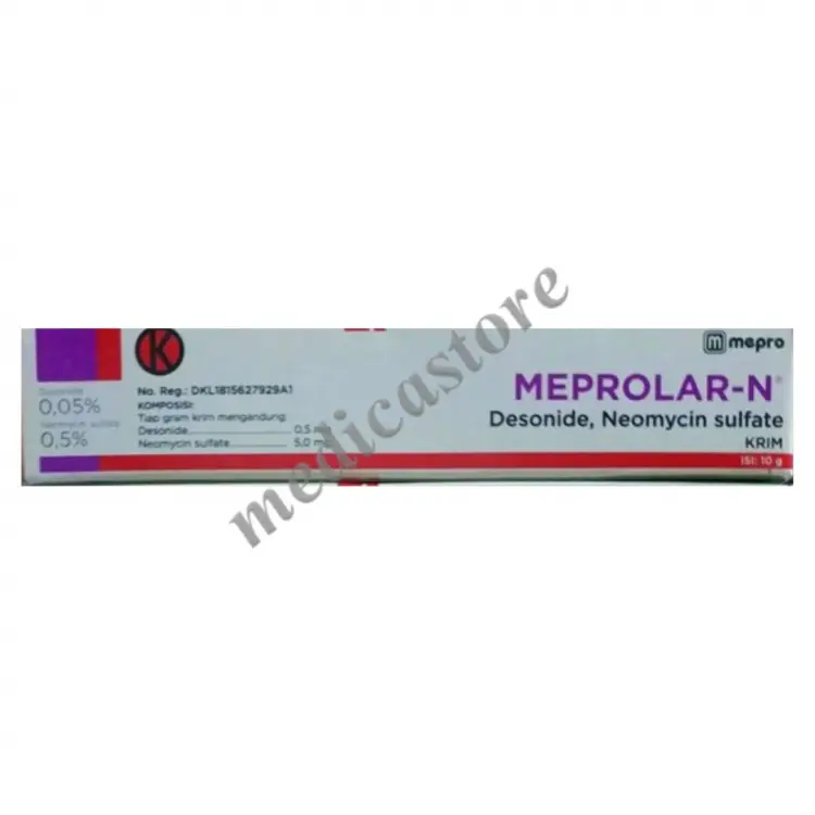 MEPROLAR–N CREAM 10 GRAM- Harga, Manfaat, Kandungan, Dosis, indikasi ...