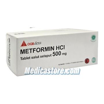 Metformin 500 mg Tablet- Harga, Manfaat, Kandungan, Dosis, indikasi ...