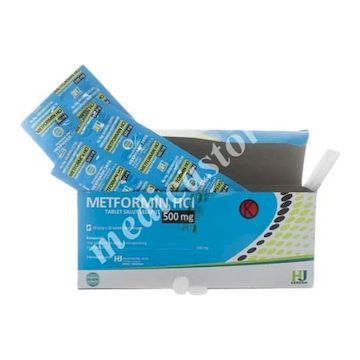 Metformin 500 mg Tablet- Harga, Manfaat, Kandungan, Dosis, indikasi ...