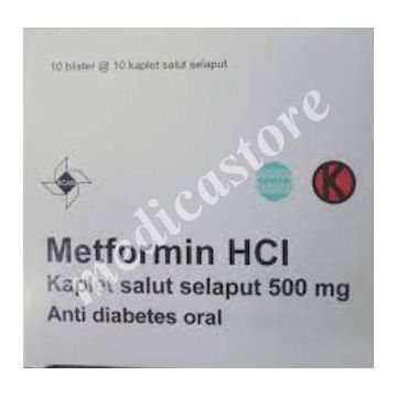 METFORMIN TABLET 500 MG- Harga, Manfaat, Kandungan, Dosis, indikasi ...