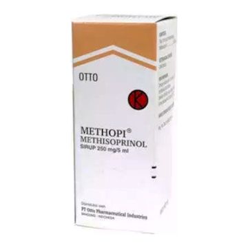 Methopi 250 mg/5 ml Sirup 60 ml- Harga, Manfaat, Kandungan, Dosis ...