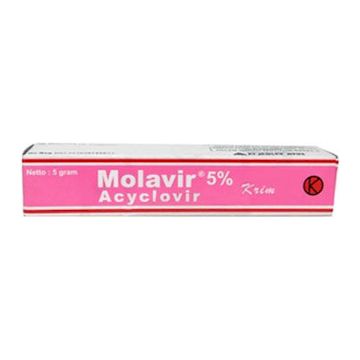 MOLAVIR CREAM- Harga, Manfaat, Kandungan, Dosis, indikasi, Konsultasi Resep