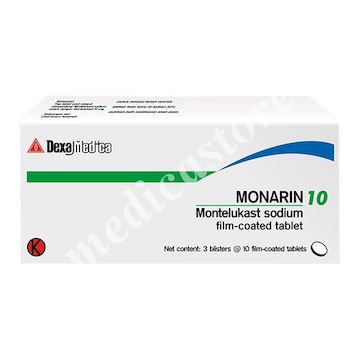 MONARIN FCT 10MG- Harga, Manfaat, Kandungan, Dosis, indikasi, Konsultasi Resep
