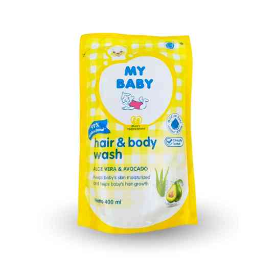 MY BABY HAIR & BODY WASH REFILL ALOE VERA & AVOCADO 400 ML - Kandungan ...