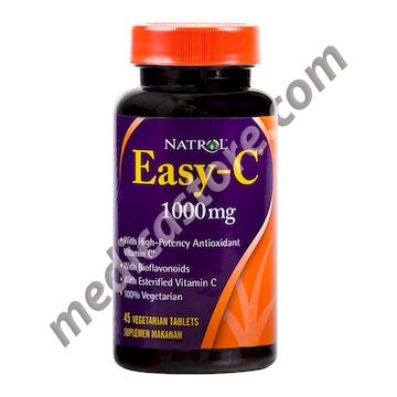 NATROL EASY C TABLET 1000 MG 45'S - Kandungan, Kegunaan, Efek Samping ...