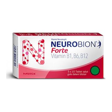 NEUROBION FORTE TABLET- Harga, Manfaat, Kandungan, Dosis, indikasi ...
