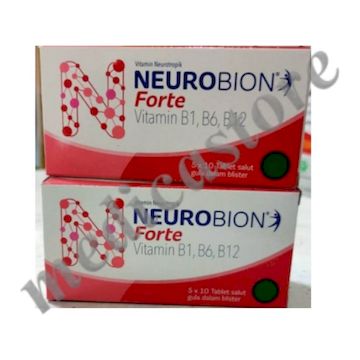Neurobion Forte Tablet- Harga, Manfaat, Kandungan, Dosis, indikasi ...