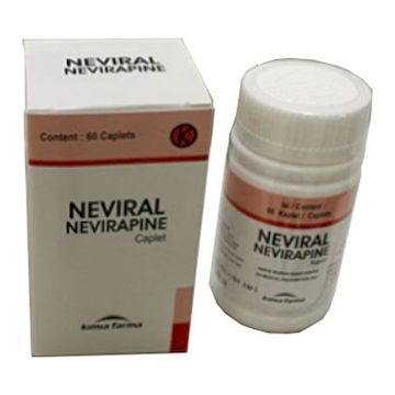NEVIRAL TABLET 200 MG- Harga, Manfaat, Kandungan, Dosis, indikasi ...