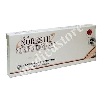 Norestil 5 mg Tablet- Harga, Manfaat, Kandungan, Dosis, indikasi ...