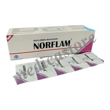 NORFLAM KAPSUL 100'S - Kandungan, Kegunaan, Efek Samping, Dosis dan ...