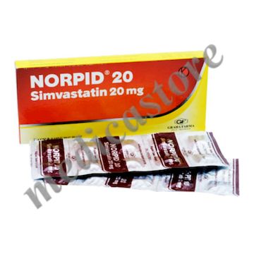 NORPID KAPLET SALUT SELAPUT 20 MG- Harga, Manfaat, Kandungan, Dosis ...