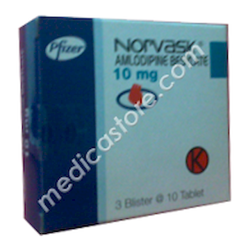 Norvask 10 mg Tablet - Harga, Manfaat, Kandungan, Dosis, indikasi, Konsultasi Resep