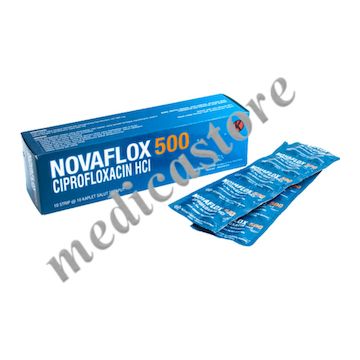 Novaflox 500 Kaplet- Harga, Manfaat, Kandungan, Dosis, indikasi ...