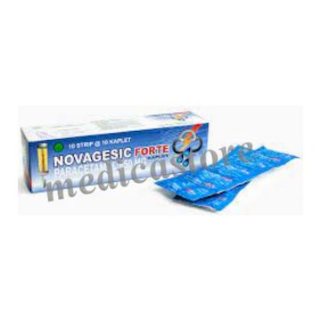NOVAGESIC FORTE KAPLET 650MG- Harga, Manfaat, Kandungan, Dosis ...