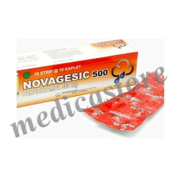 NOVAGESIC KAPLET 500MG 10 TABLET- Harga, Manfaat, Kandungan, Dosis ...