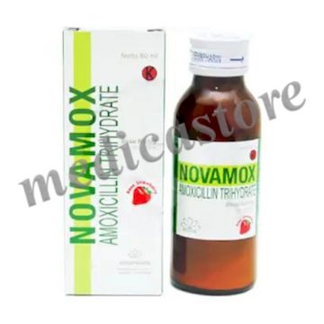 NOVAMOX SYRUP 125MG/5ML 60ML- Harga, Manfaat, Kandungan, Dosis ...