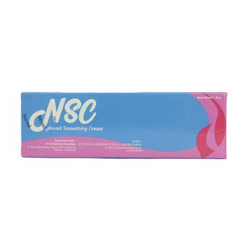NOVELL SMOOTHING CREAM (NSC) 30 GRAM - Kandungan, Kegunaan, Efek ...
