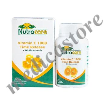 NUTRACARE VITAMIN C 1000 TIME RELEASE+BIOFLAVONOIDS - Kandungan ...