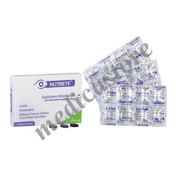 NUTRIEYE KAPSUL 30'S - Kandungan, Kegunaan, Efek Samping, Dosis dan ...