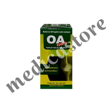 OA FORTE KAPLET 50'S - Kandungan, Kegunaan, Efek Samping, Dosis dan ...
