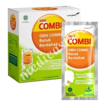 OBH COMBI BATUK BERDAHAK SACHET- Harga, Manfaat, Kandungan, Dosis ...