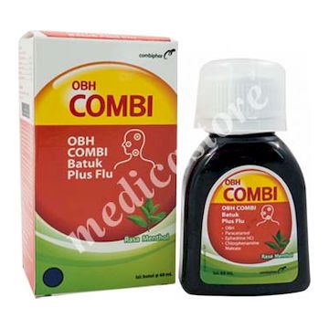 OBH Combi Plus Batuk Flu Sirup Menthol 60 ml- Harga, Manfaat, Kandungan ...