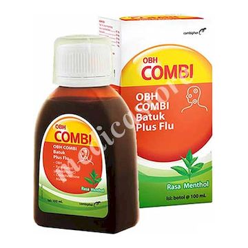 OBH Combi Plus Batuk Flu Sirup Menthol 100 ml- Harga, Manfaat ...