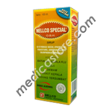OBH NELLCO SPECIAL SYRUP 100 ML- Harga, Manfaat, Kandungan, Dosis ...