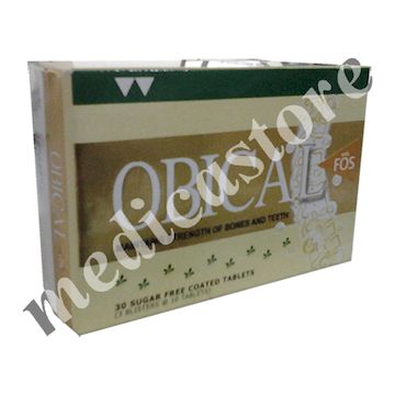 OBICAL TABLET 30'S - Kandungan, Kegunaan, Efek Samping, Dosis dan ...
