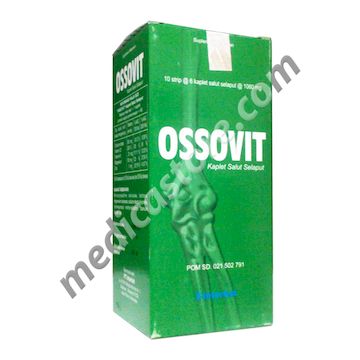 OSSOVIT KAPLET - Kandungan, Kegunaan, Efek Samping, Dosis dan Aturan ...