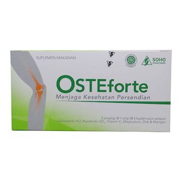 OSTE FORTE CAPLET - Kandungan, Kegunaan, Efek Samping, Dosis dan Aturan ...