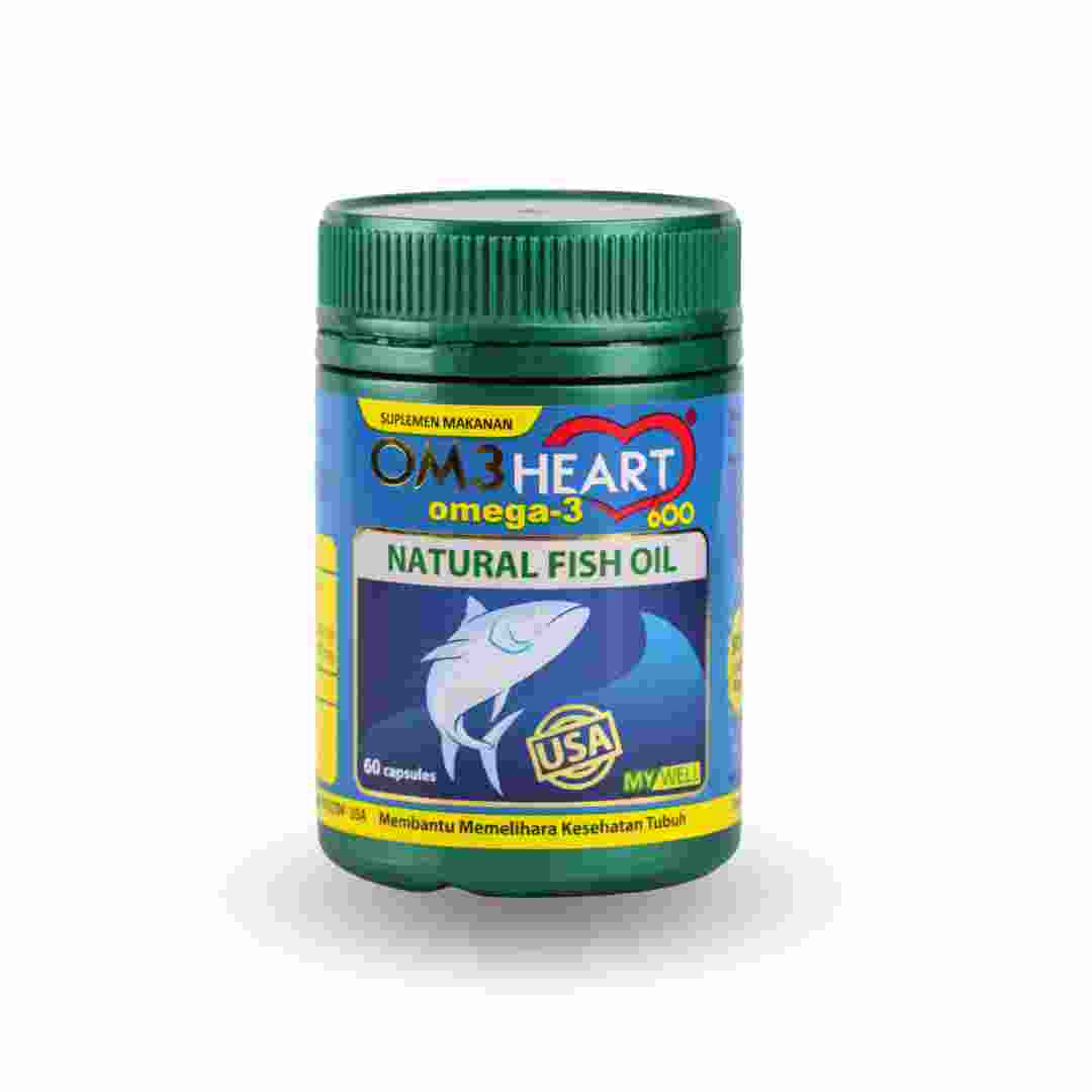 OM3HEART KAPSUL LUNAK - Kandungan, Kegunaan, Efek Samping, Dosis dan ...