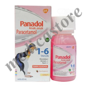 panadol sirup 60 ml- Harga, Manfaat, Kandungan, Dosis, indikasi, Konsultasi Resep
