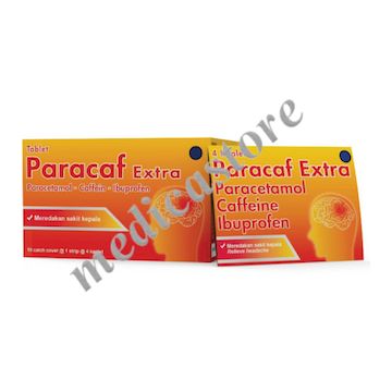 PARACAF EXTRA- Harga, Manfaat, Kandungan, Dosis, indikasi, Konsultasi Resep