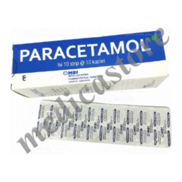 PARACETAMOL KAPLET 500 MG- Harga, Manfaat, Kandungan, Dosis, indikasi ...