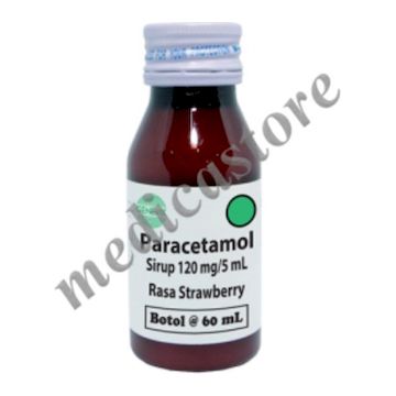 Paracetamol Sirup 60 ml- Harga, Manfaat, Kandungan, Dosis, indikasi ...