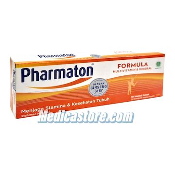 PHARMATON FORMULA 5 KAPSUL (BOEHRINGER) - Kandungan, Kegunaan, Efek ...
