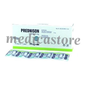PREDNISONE TABLET 5 MG- Harga, Manfaat, Kandungan, Dosis, indikasi ...