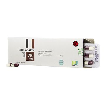 PREGABALIN KAPSUL 75 MG- Harga, Manfaat, Kandungan, Dosis, indikasi ...