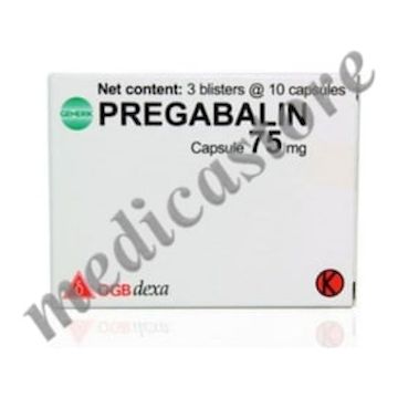 Pregabalin 75 mg Kapsul- Harga, Manfaat, Kandungan, Dosis, indikasi ...