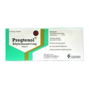 PREGTENOL TABLET - Harga, Manfaat, Kandungan, Dosis, indikasi ...