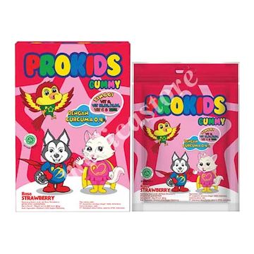 PROKIDS GUMMY STRAWBERRY SACHET 5'S - Kandungan, Kegunaan, Efek Samping ...