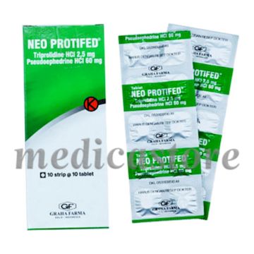 NEO PROTIFED TABLET- Harga, Manfaat, Kandungan, Dosis, indikasi ...