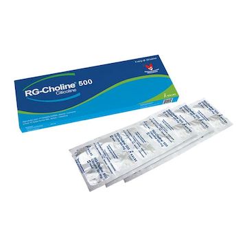 RG CHOLINE TABLET 500 MG 30'S - Kandungan, Kegunaan, Efek Samping ...