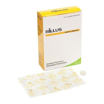 Rillus 30Tablet - Kandungan, Kegunaan, Efek Samping, Dosis dan Aturan ...