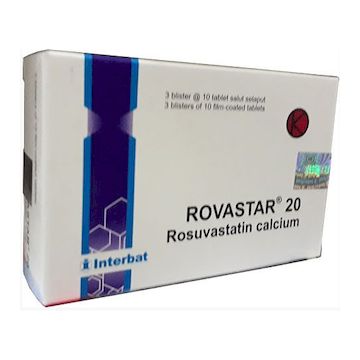 Rovastar 20 mg Tablet- Harga, Manfaat, Kandungan, Dosis, indikasi ...